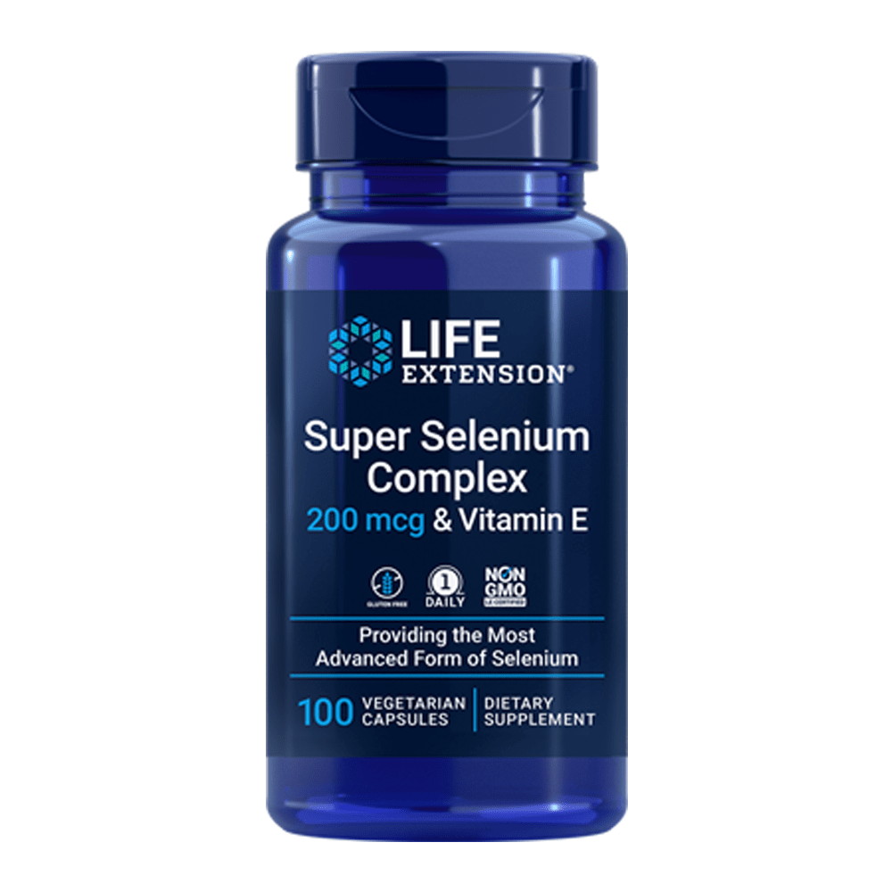 LEF | Super Selenium Complex, 200mcg & Vitamin E, 100 veg caps - Maru's ...