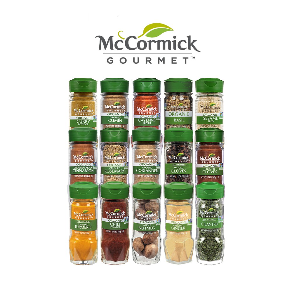 Hierbas y Especias Orgánicas McCormick Gourmet - Maru's Corner PTY